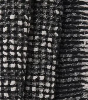Issey Miyake Wool-cashmere Bumpy Wool Scarf