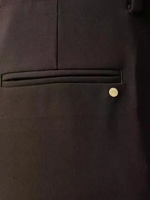 Armani Exchange Pleated Turn-up Trousers