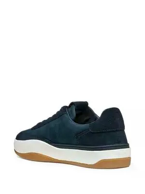 Geox Dynamia Suede Panelled Sneakers