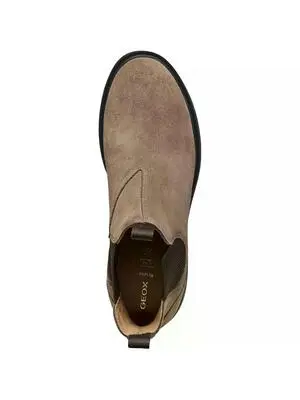 Geox Spherica Ec1 B Suede Chelsea Boots - Brown