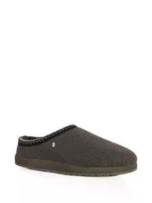 EMU AUSTRALIA Tay Felt Comfort Embroidered-trim Slippers