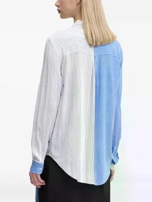 Desigual Perfect Ride Stripe-print Graphic-print Shirt
