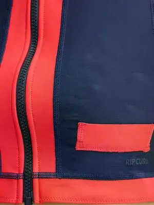 Rip Curl Coco Zip-up Panelled Bikini Top