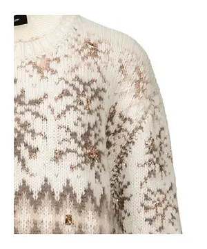 Fabiana Filippi Embellished Crewneck Jumper