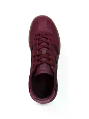 Gola Viper Suede-panelled Sneakers - Red