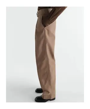 LEMAIRE Rounded Pants In Polycotton Twill