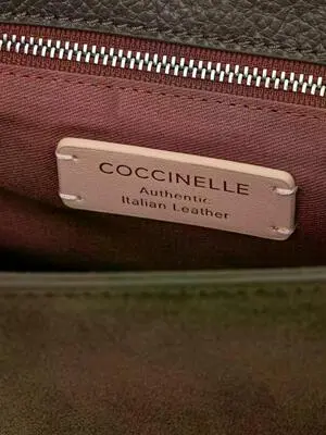 COCCINELLE Medium Nikla Suede Shoulder Bag - Brown