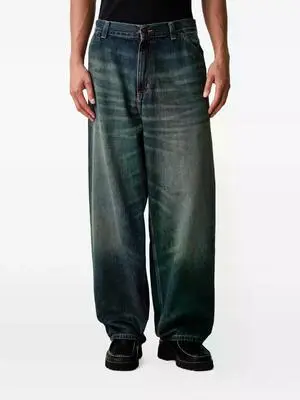 Carhartt Work In Progress Og Single Knee Faded Carpenter Jeans