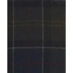 Barbour Plaid Wool Scarf