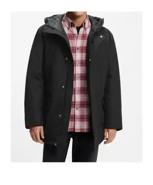 Hugo Boss Mid-length Hooded Parka-style Puffer Jacket