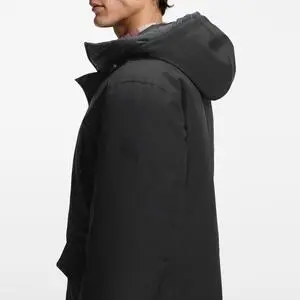 Hugo Boss Mid-length Hooded Parka-style Puffer Jacket
