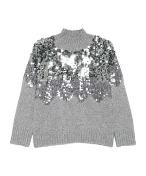 Liu Jo Long-sleeve Knit Top - Grey
