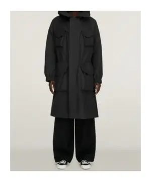Y3 Gtx Padded Hooded Coat