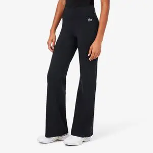 Lacoste High-waisted Slightly Flared Trousers