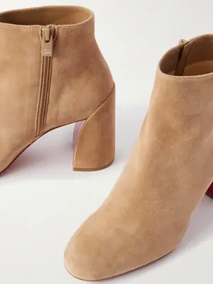 CHRISTIAN LOUBOUTIN Suede Ankle Boots
