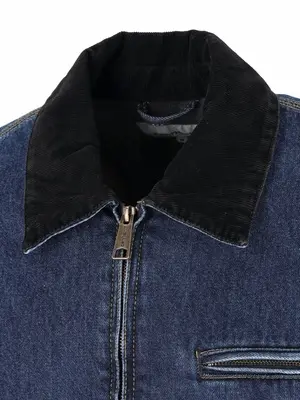 Carhartt Work In Progress Og Detroit Denim Jacket - Blue