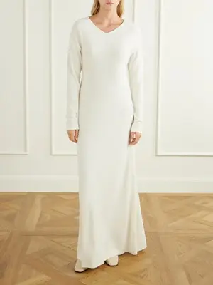 RUOHAN Silk-chenille Maxi Dress