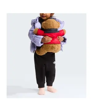 The North Face Light Purple Hooded Padded Coat