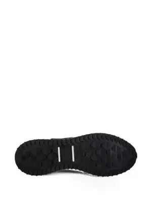 EA7 Logo-detail Panelled Sneakers