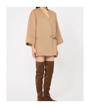 Max Mara And Mohair Cardigan Coat
