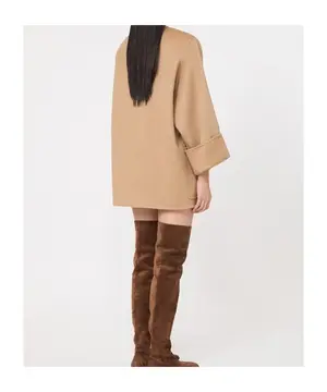 Max Mara And Mohair Cardigan Coat