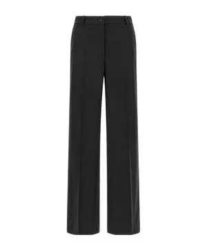 P.a.r.o.s.h Wide-leg Tailored Trousers - Grey
