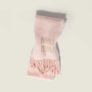 Miu Miu Wool And Mohair Scarf
