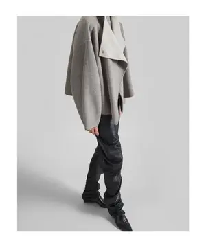 THE FRANKIE SHOP Onelle Reversible Belted Coat
