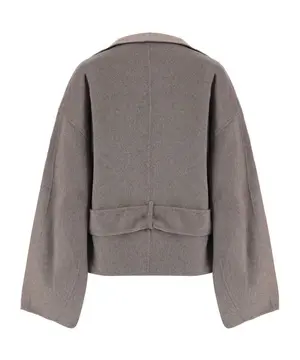 THE FRANKIE SHOP Onelle Reversible Belted Coat