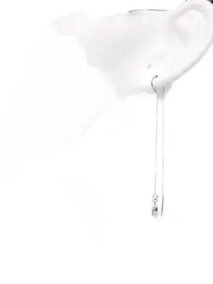 Guess Heart-charm Pull-through Earrings