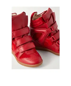 Isabel Marant Étoile Suede Wedge Sneakers