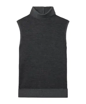 Proenza Schouler Slim-fit Turtleneck Tank Top - Grey