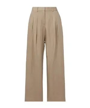LoveShackFancy High-waisted Wide-leg Pants - No