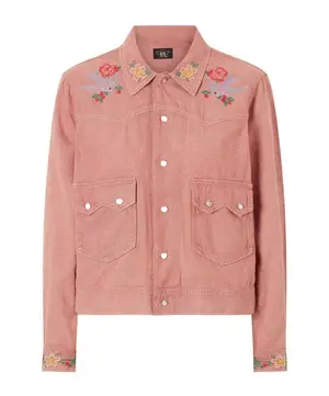Ralph Lauren Billie Embroidered Cotton-linen Blended Coat - No