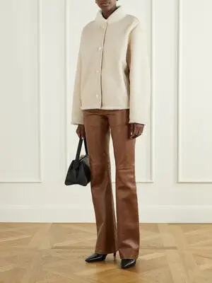 YVES SALOMON Reversible Shearling Jacket