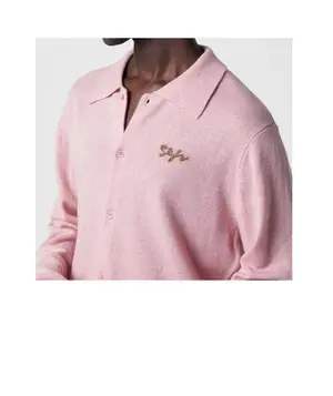 Séfr Shirt-collar Knit Top