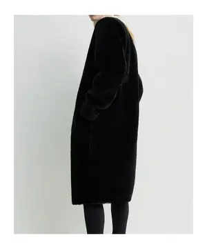 TOTEME Midi Shearling Coat