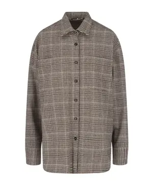 Ermanno Scervino Checked Button-up Shirt - Gray