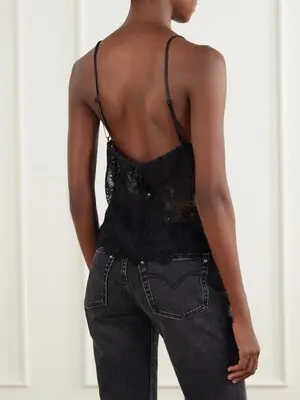 Isabel Marant Étoile Adiena Floral Lace Camisole