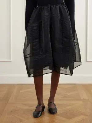 Cecilie Bahnsen Layered Design Midi Skirt