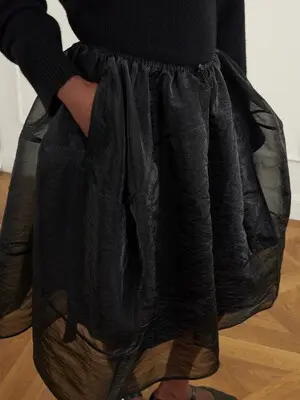 Cecilie Bahnsen Layered Design Midi Skirt