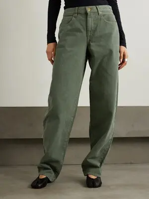 SLVRLAKE High-waisted Wide-leg Jeans