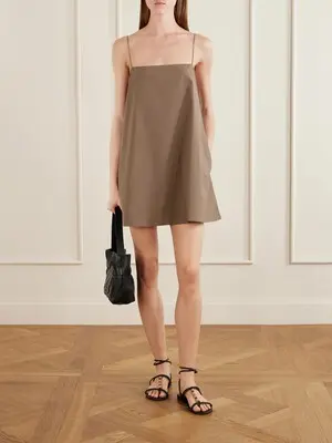 Matteau Organic Cotton-poplin Mini Dress