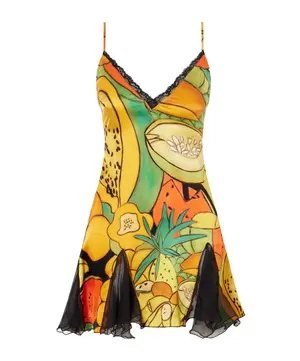 DONDE ESTEBAN Silk Dress - No