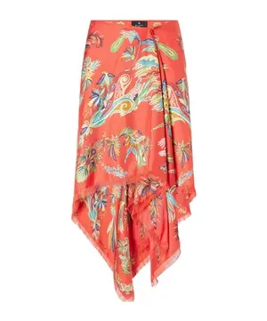 Etro Printed Tassel Cover-up Dress - Multicolor