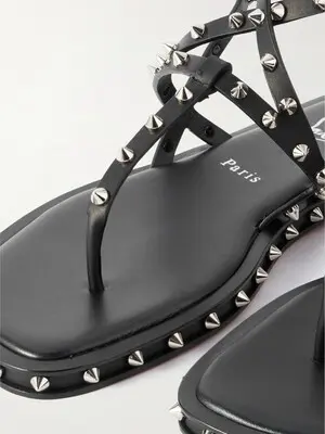 CHRISTIAN LOUBOUTIN Bombina Studded Leather Sandals