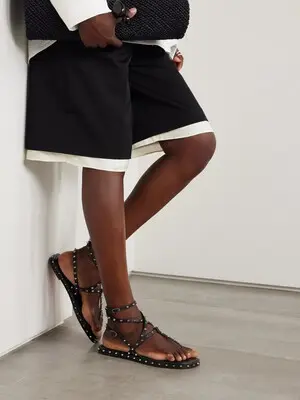 CHRISTIAN LOUBOUTIN Bombina Studded Leather Sandals