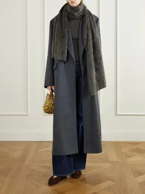 LISA YANG Brushed Cashmere Scarf