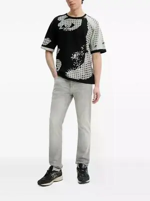 Desigual Graphic-print Jacquard T-shirt