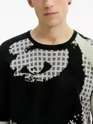 Desigual Graphic-print Jacquard T-shirt